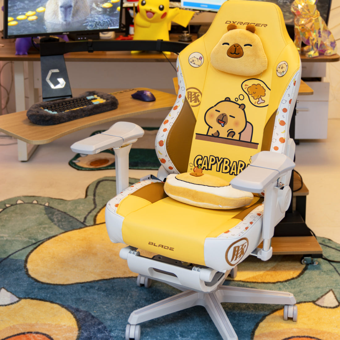 Ghế Gaming Ingrem Capybara, Thiết kế Ergonomic – Mac Setups