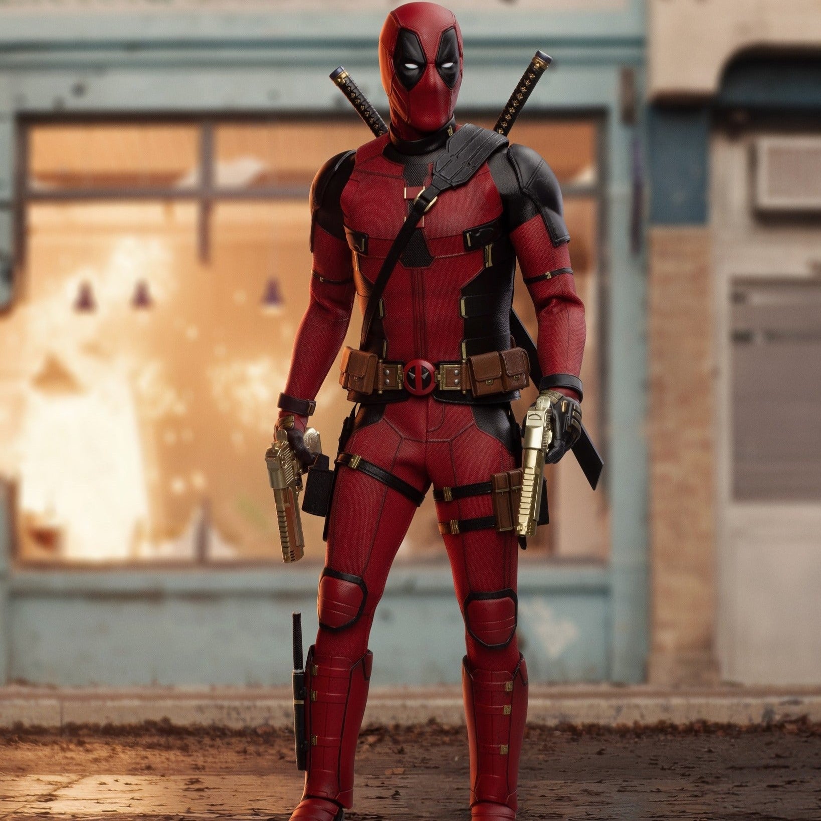 Mô hình 3D DIY HOTTOYS Deadpool MMS746B – Mac Setups
