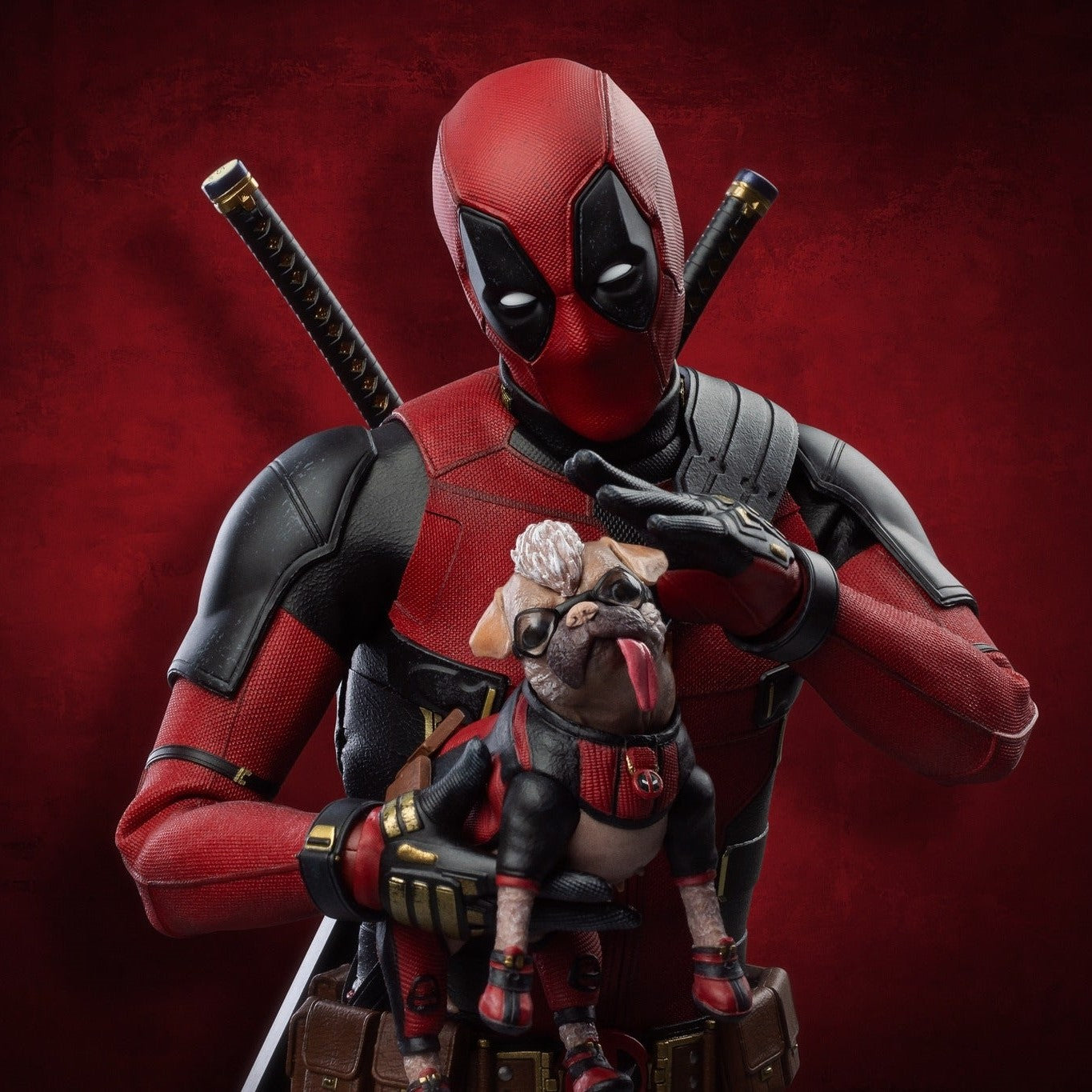 Mô hình 3D DIY HOTTOYS Deadpool MMS746B – Mac Setups