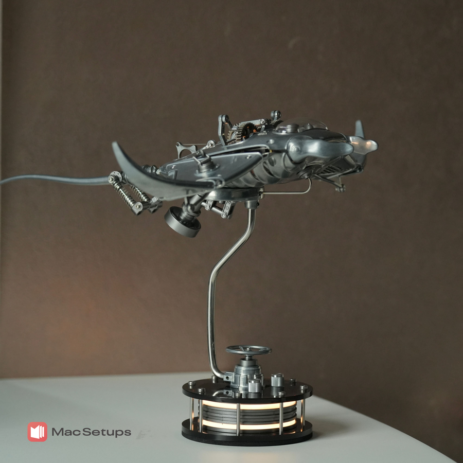 Mô hình cơ học cá đuối MOBULA - Mechanical 3D Steampunk | Bản quyền độc nhất – Mac Setups