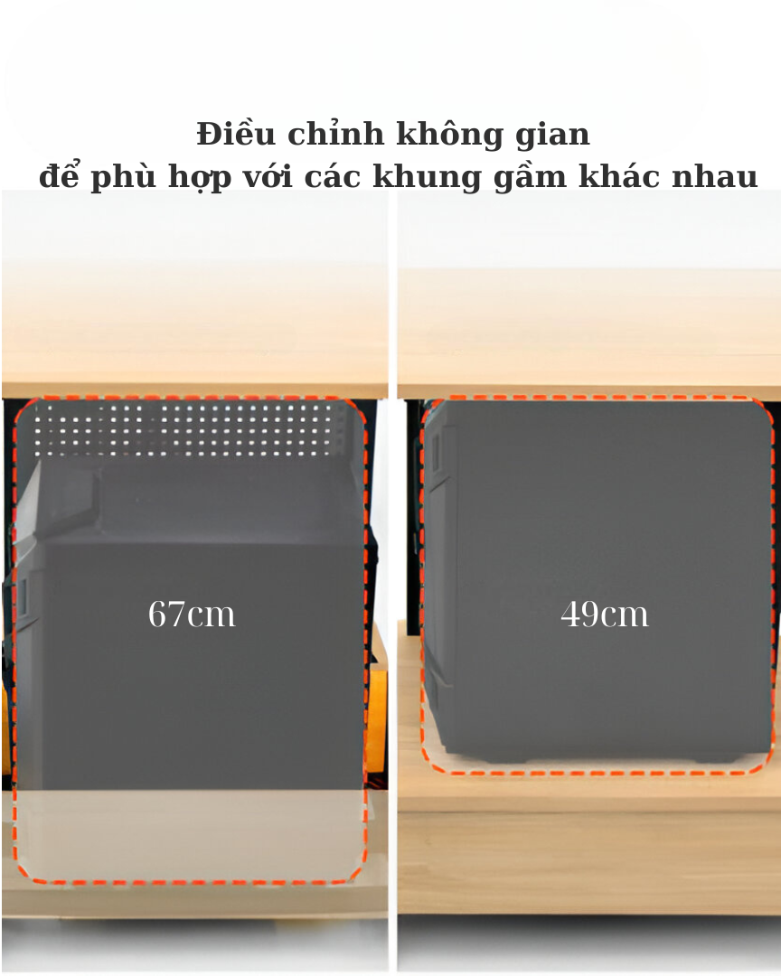 INGREM Floating Table – Bàn Đa Năng Hiện Đại, Tiết Kiệm Không Gian, Li ...